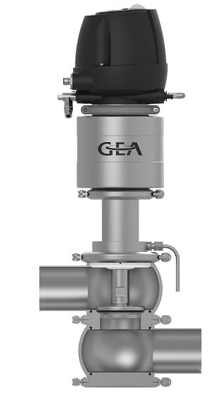 GEA's Hermetically Sealed Control Valve Extends Shelf Life