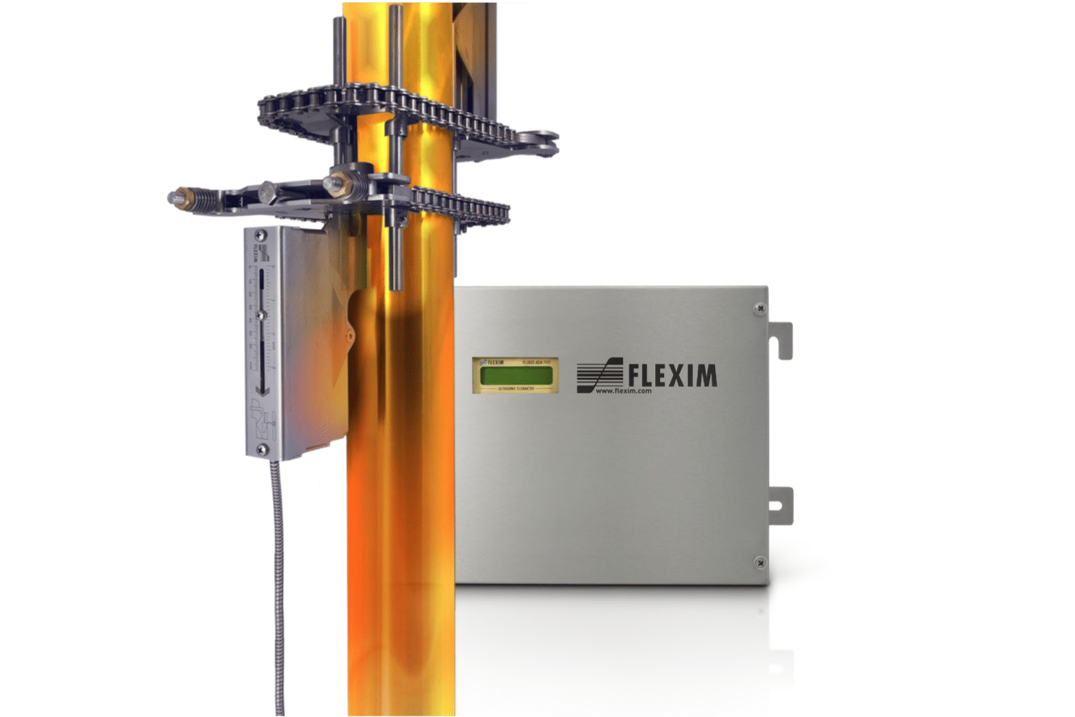 FLEXIM’s patented WaveInjector® • Fluid Handling Pro
