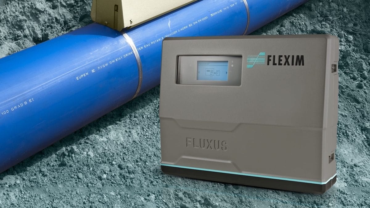 Non-invasive Flow Measurement with FLUXUS WD • Fluid Handling Pro