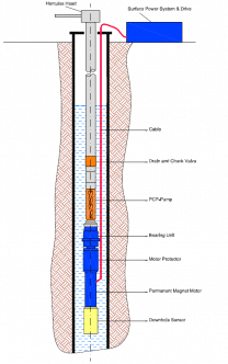 Progressing Cavity Pump with an Underground Drive • Fluid Handling Pro
