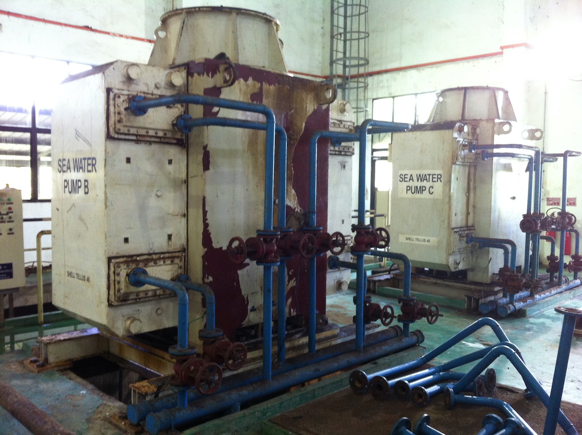 Content Level Measurement Detection in Seawater Tank • Fluid Handling Pro