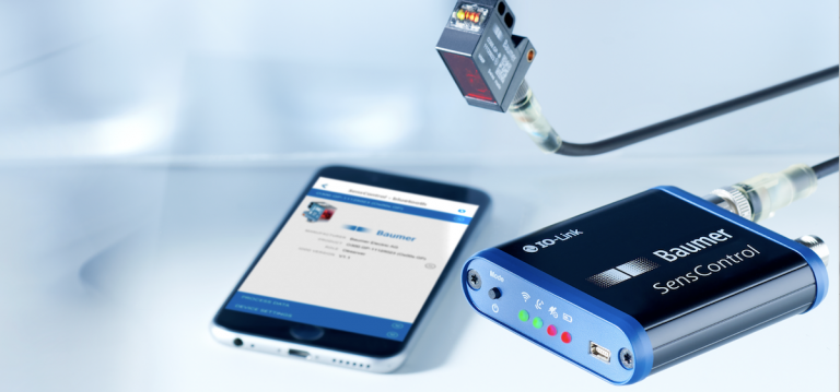 Wireless IO-Link Master & App Combination for Baumer Sensors • Fluid Handling Pro