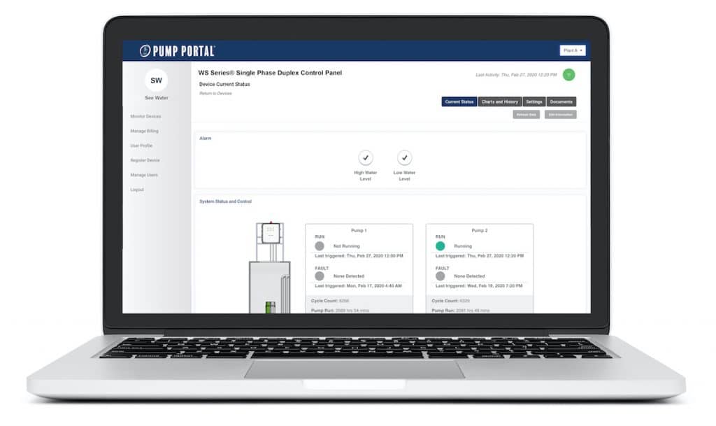 User Interface Enhancements for the Pump Portal® IoT Remote Pump ...