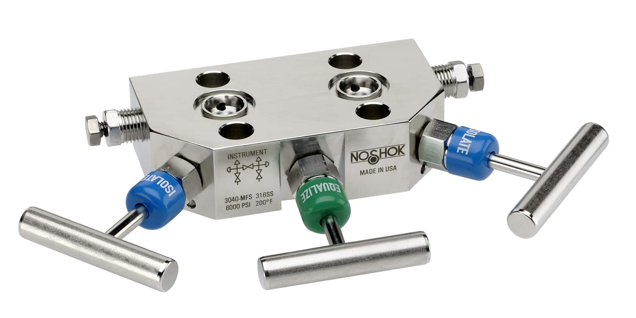 NOSHOK Announces 3- and 5-Valve Compact Manifolds • Fluid Handling Pro
