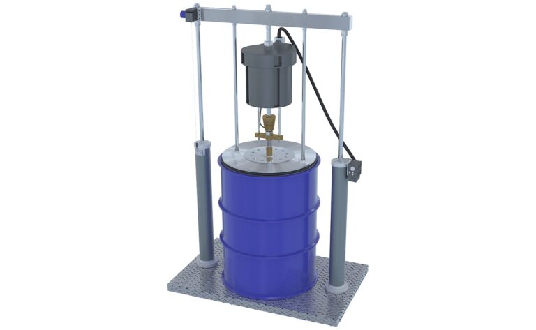 Filling Level Monitoring on Barrel Pumps • Fluid Handling Pro