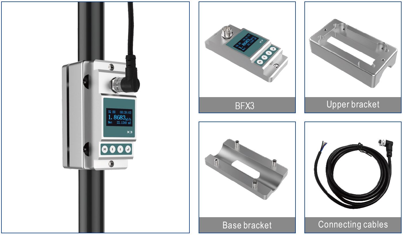 New BFX3 Compact Clamp-on Flow meters and Heat Meters for Liquid ...