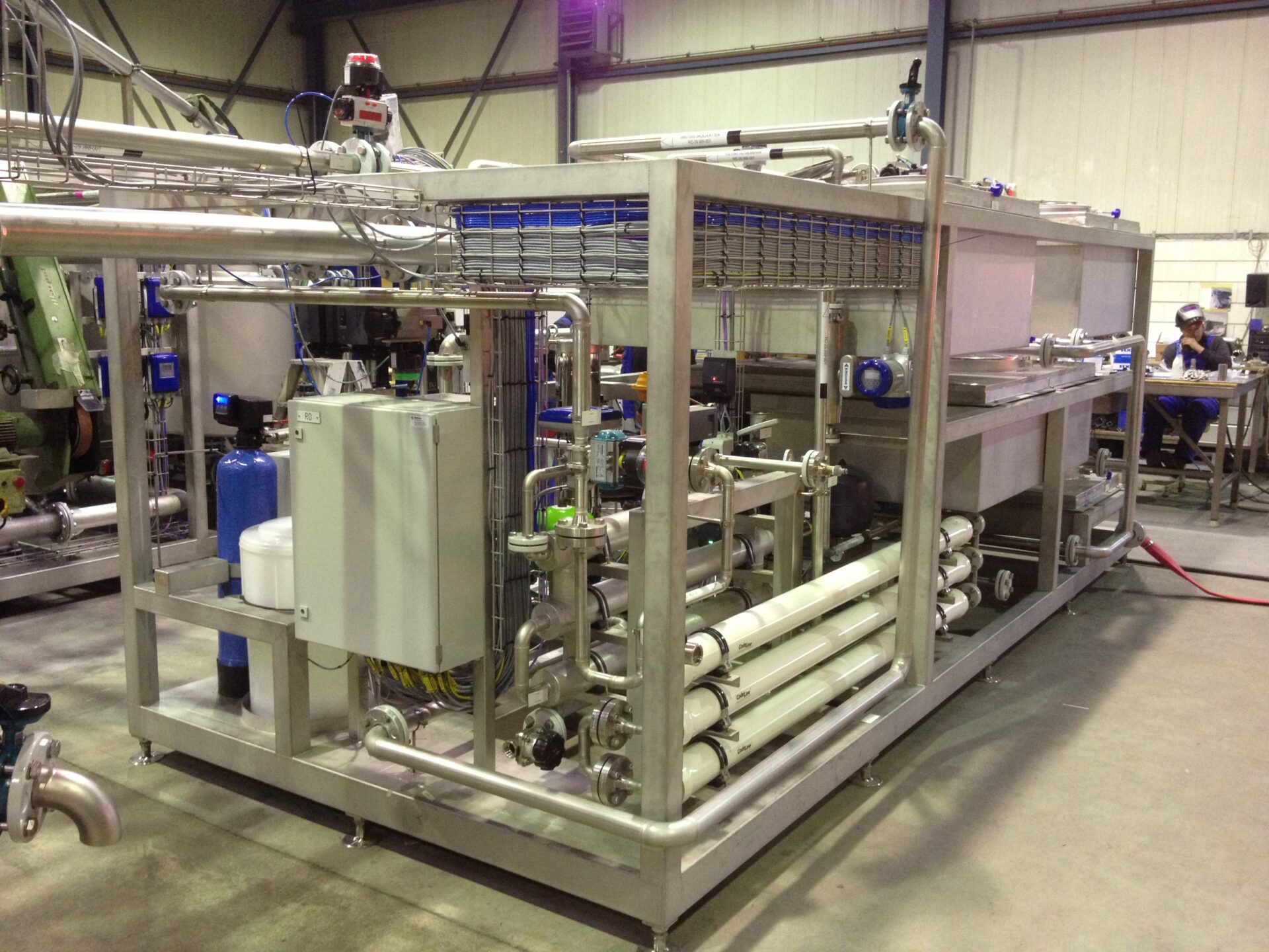 Equipping a Water Purification System for Electrochemical Machining ...