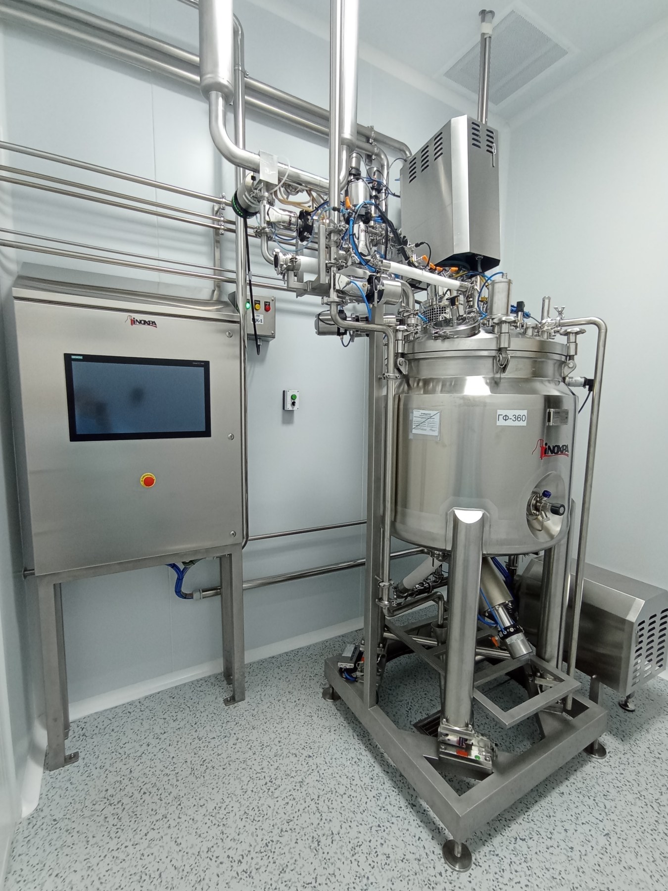 Equipment for manufacturing medicinal products