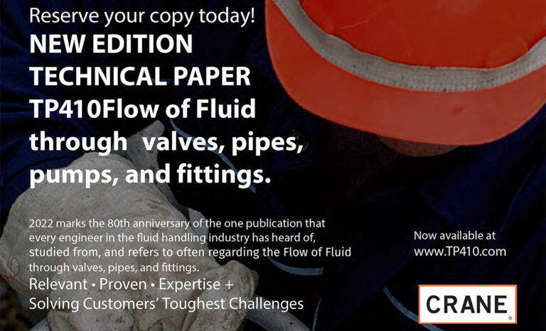 CRANE Fluid Handling Presents Its New Edition of Technical Paper No ...
