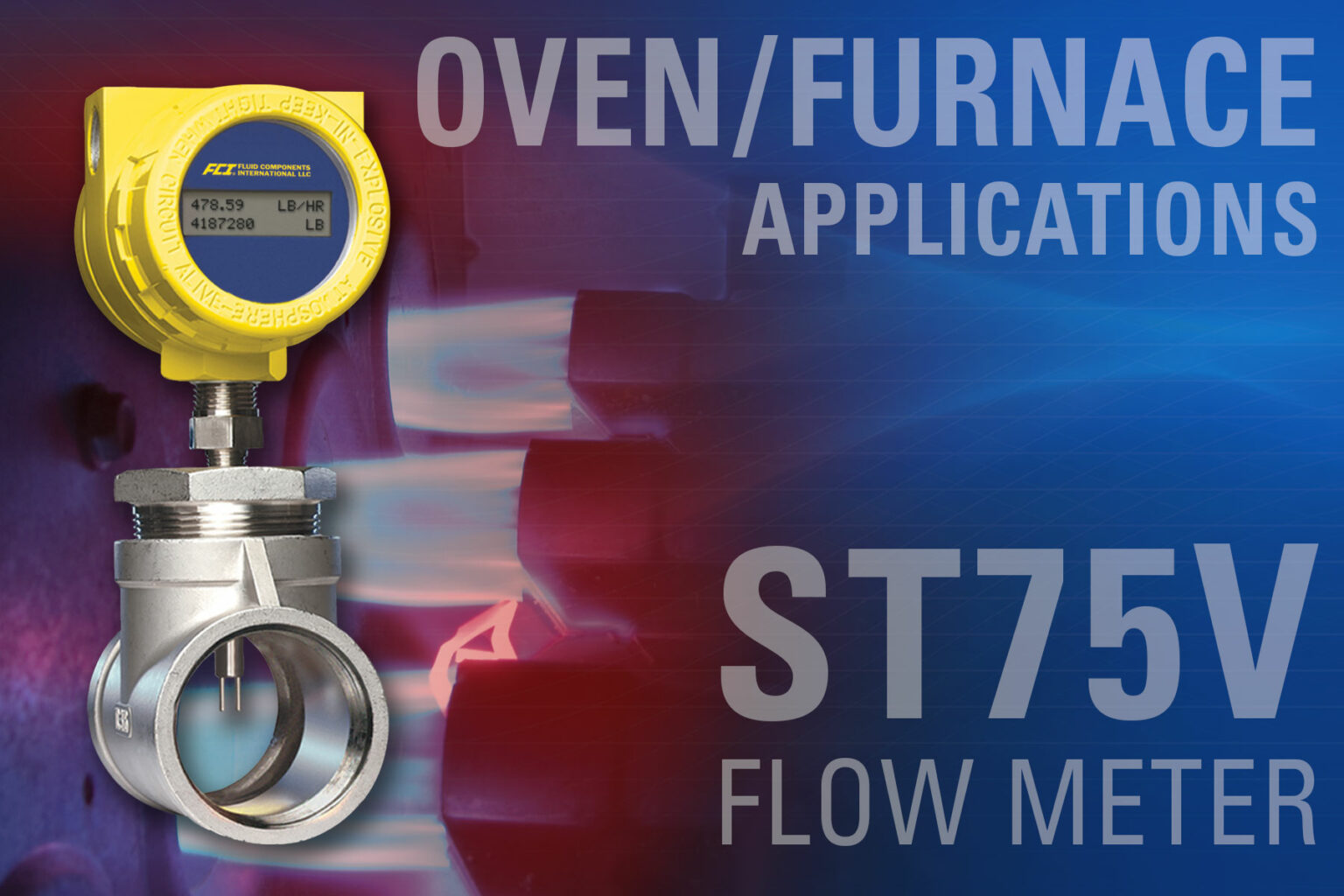 Precise Gas Line Control For Industrial Ovens & Furnaces