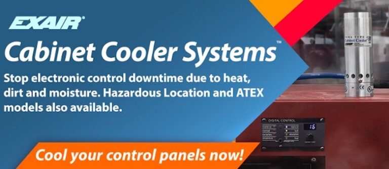 EXAIRs New Cabinet Cooler® Systems • Fluid Handling Pro