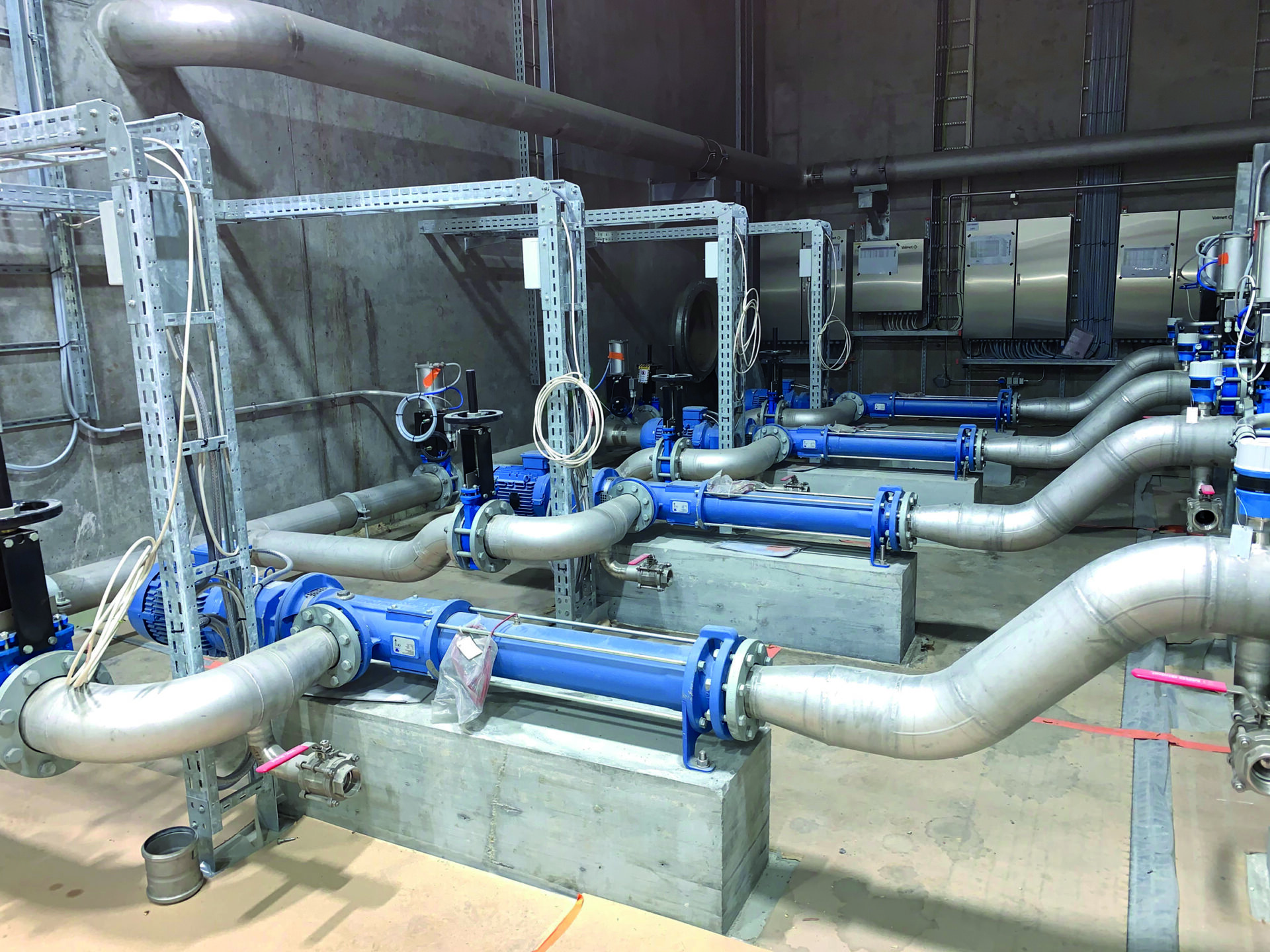 59 WANGEN Pumps for Underground Wastewater Treatment Plant • Fluid ...