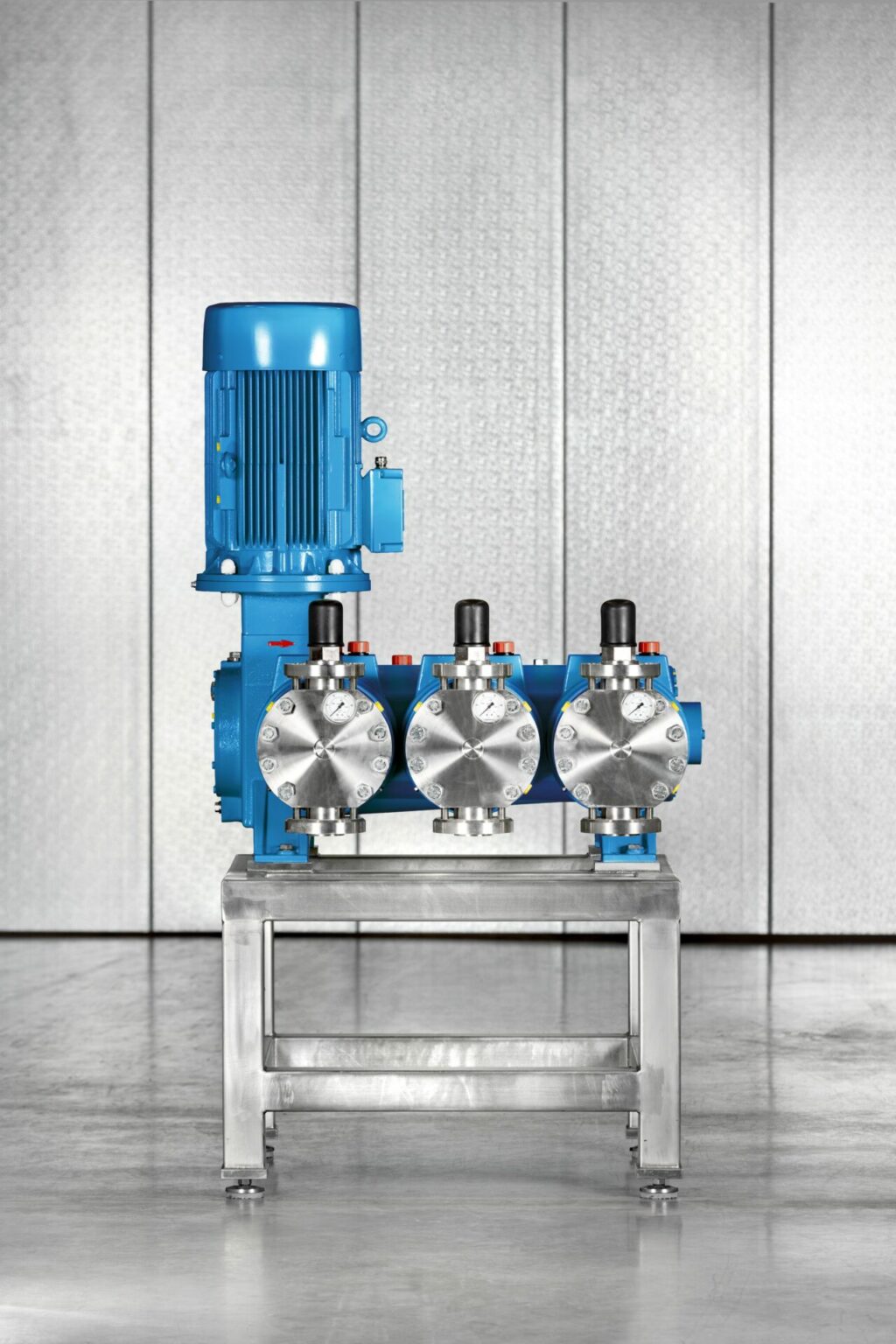 Compact Triplex Diaphragm Pump in Robust Mono-Block Design for Smooth ...