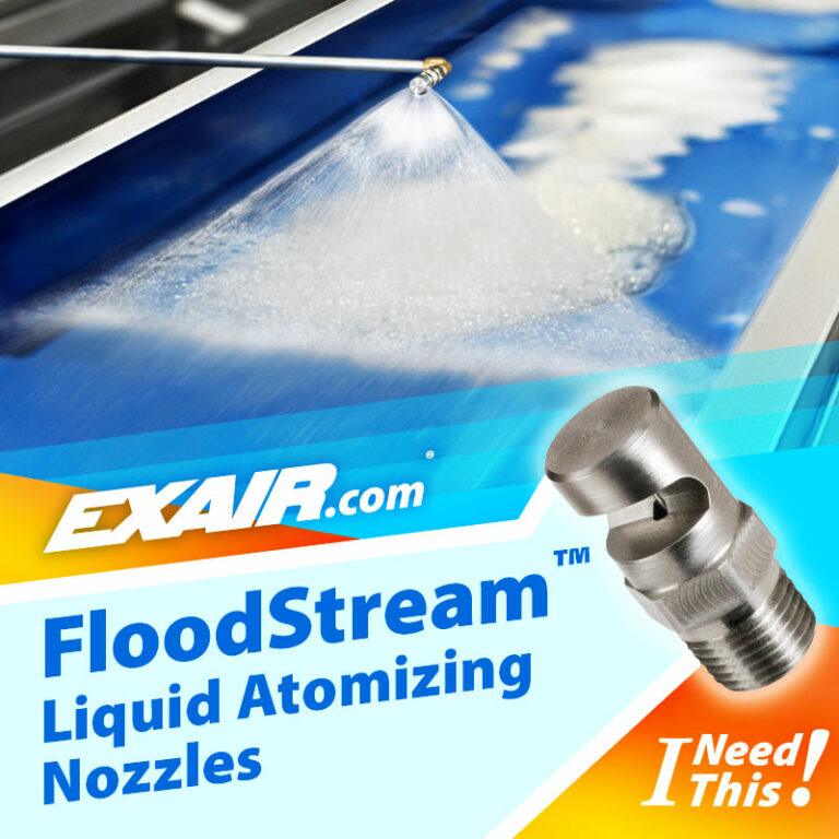 EXAIR’s Line of Liquid Atomizing Nozzles • Fluid Handling Pro