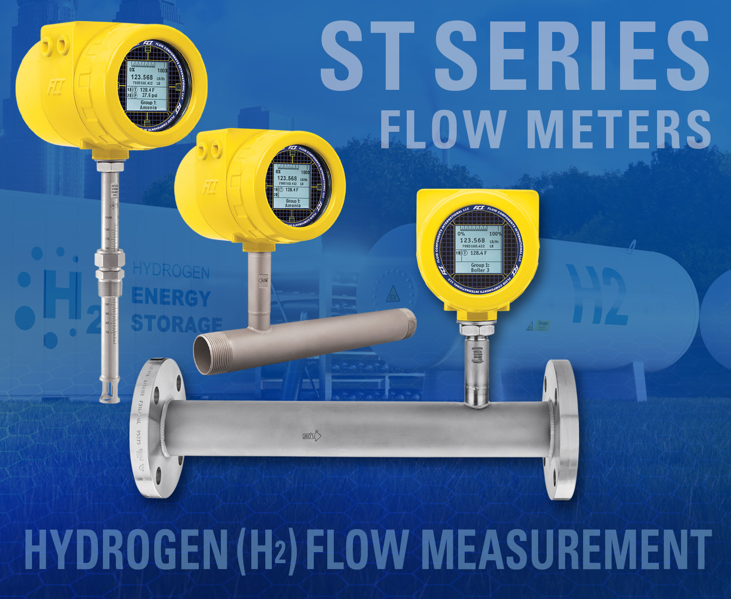 Thermal Flow Meters Excel in Hydrogen Measurement Applications