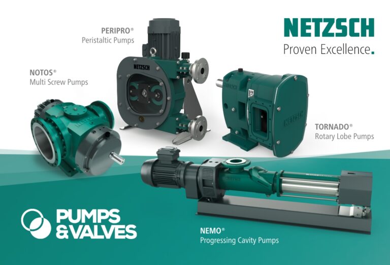 NETZSCH Pumpen & Systeme GmbH at Pumps & Valves in Dortmund, Germany • Fluid Handling Pro