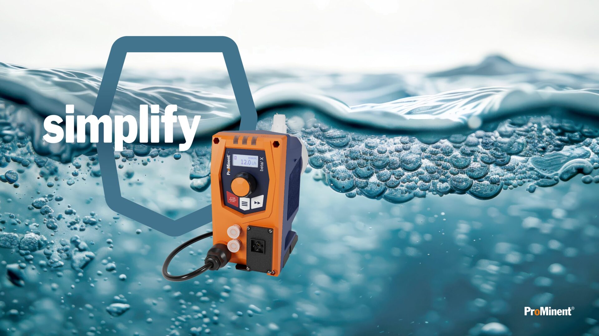 beta/ X - the New Diaphragm Metering Pump from ProMinent • Fluid Handling Pro
