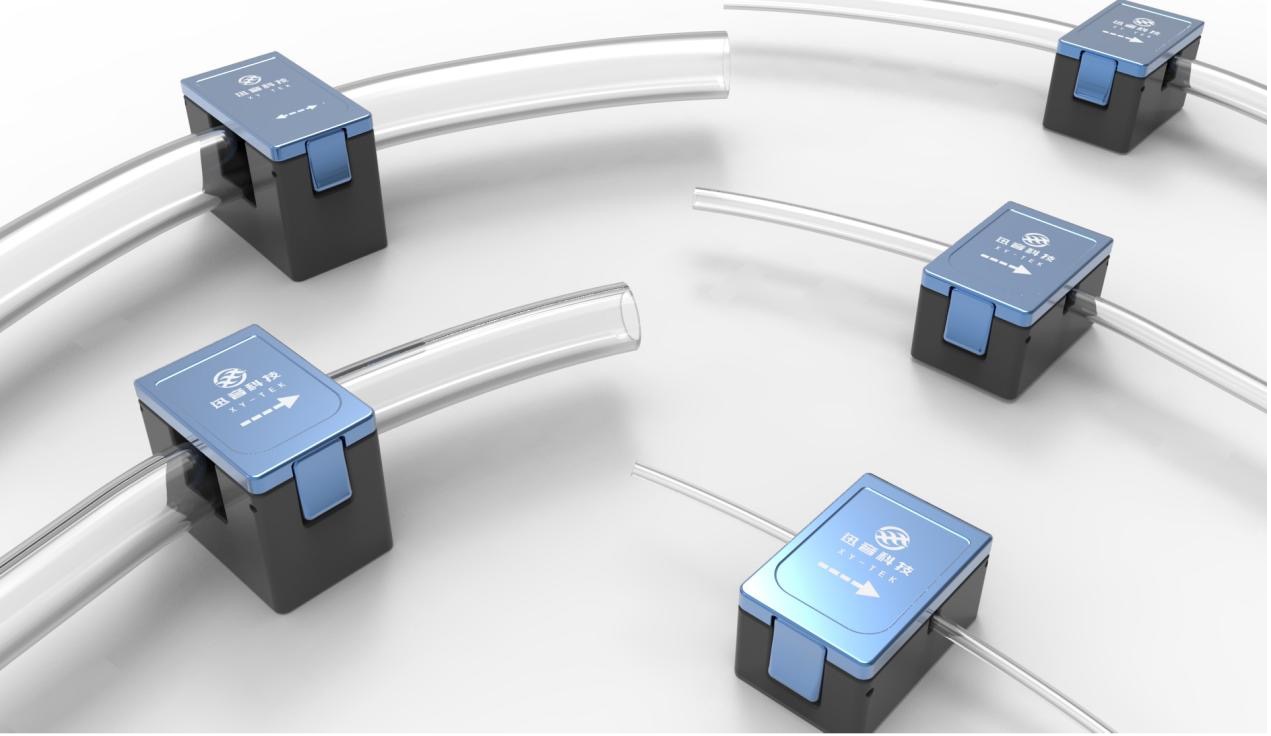 CG Series Clamp-on Ultrasonic Flow Sensors for Medical Devices • Fluid ...