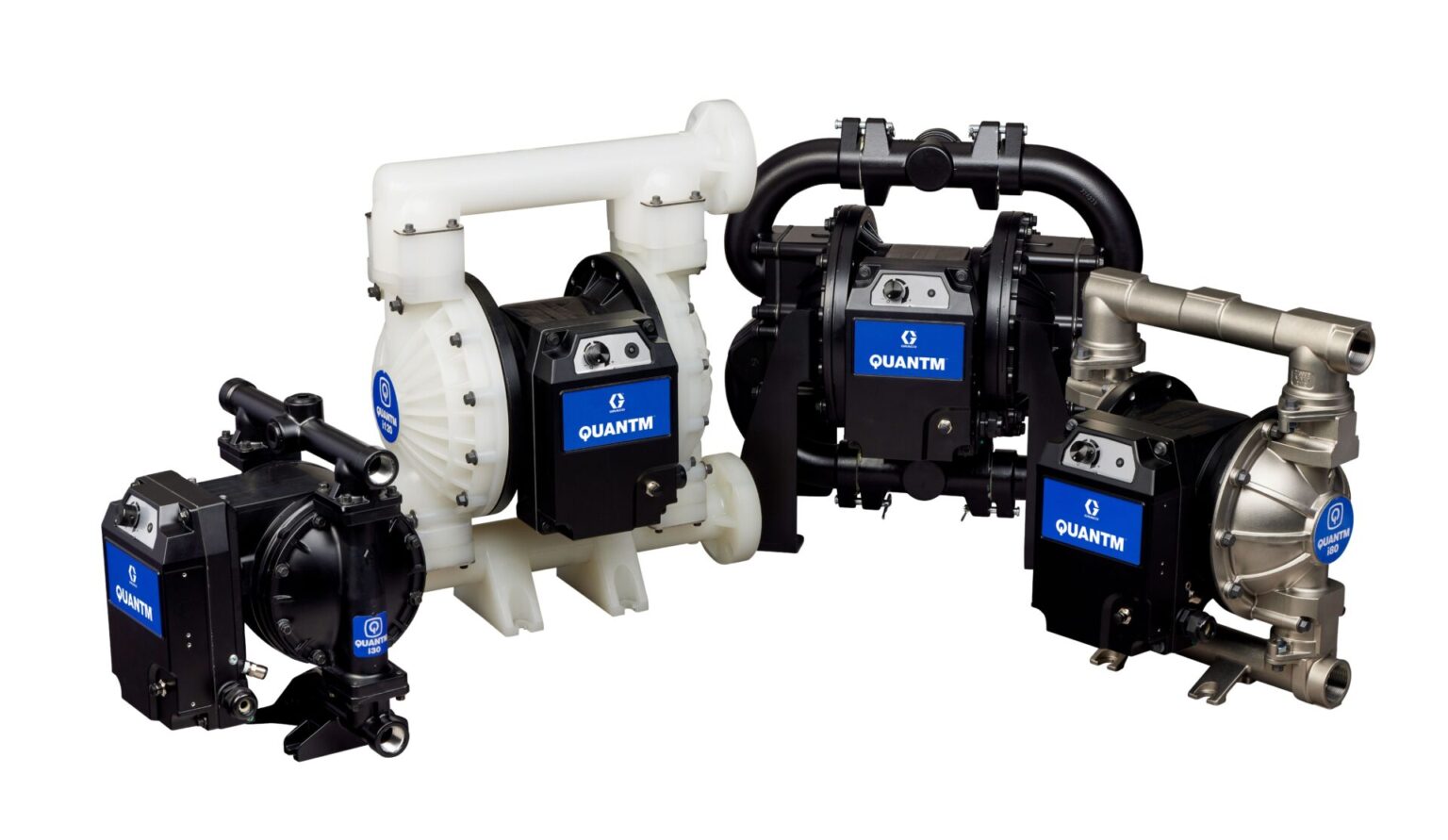 Graco Unveils Enhancements to the QUANTM Electric Double Diaphragm Pump Line • Fluid Handling Pro
